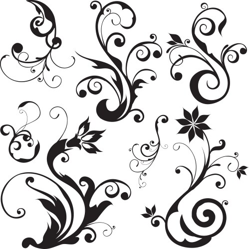 Design elements Royalty Free Vector Image - VectorStock