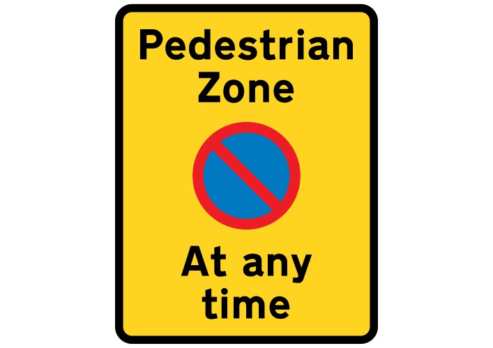 Waiting prohibited Royalty Free Vector Image - VectorStock