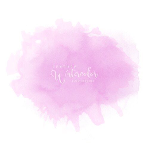 Soft pink powder color watercolor background Vector Image