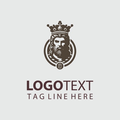 Emperor logo Royalty Free Vector Image - VectorStock