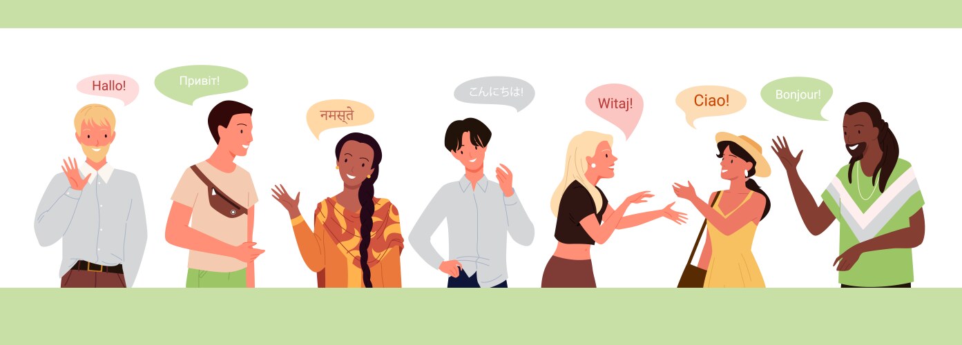 People Speaking Different Languages Vector Images (over 420)