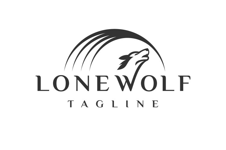 Lone Wolf Vector Images (over 270)