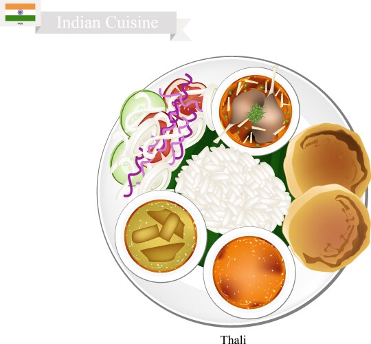 Aarti thali Royalty Free Vector Image - VectorStock