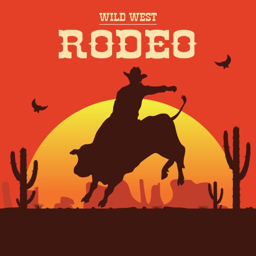 Bull Rider Vector Images (over 700)