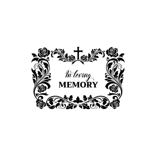 Funeral Frame Vector Images (over 2,200)