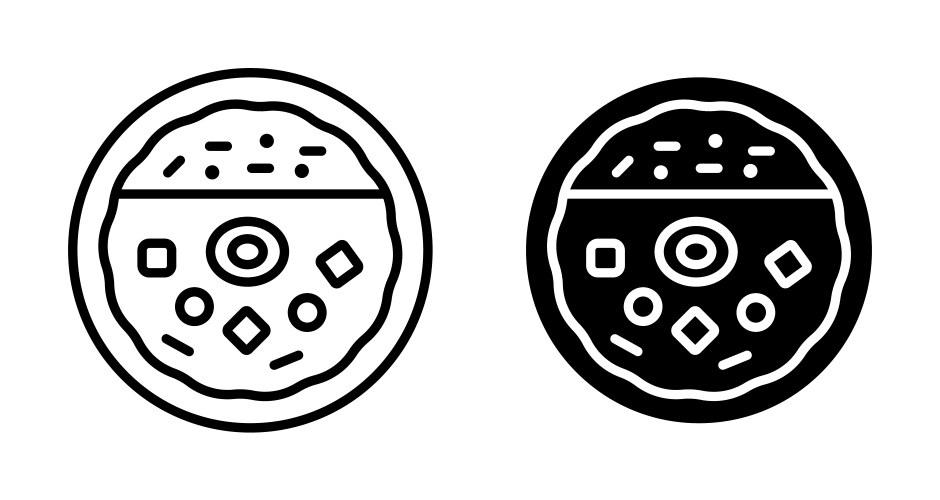 Kare raisu icon Royalty Free Vector Image - VectorStock