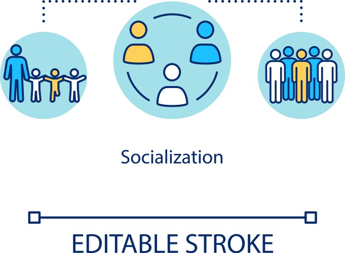 Diversity solid icon set Royalty Free Vector Image