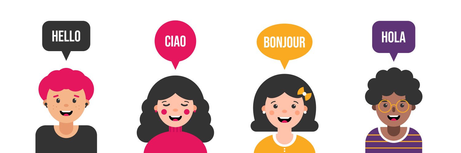 People avatars portraits profile pictures set Vector Image