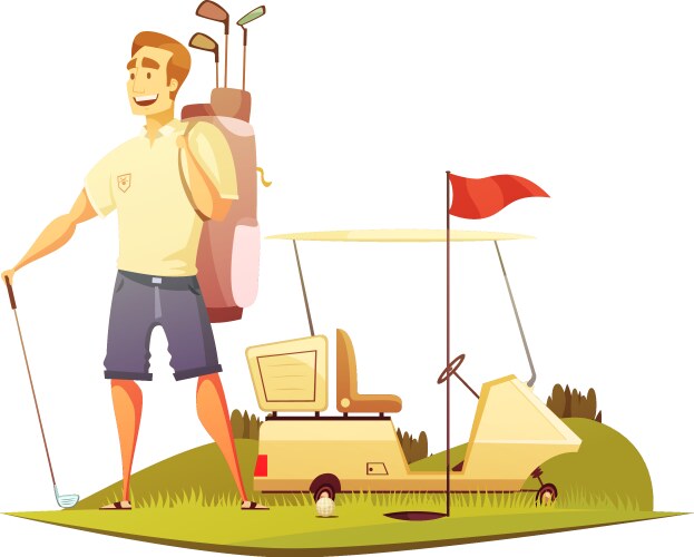 Golf Ball Cartoon Vector Images (over 5,200)