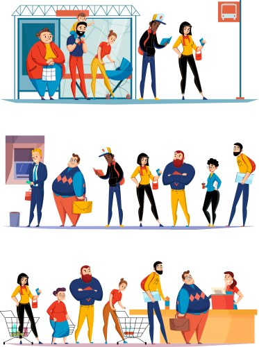 Queue Vector Images (over 9,000)