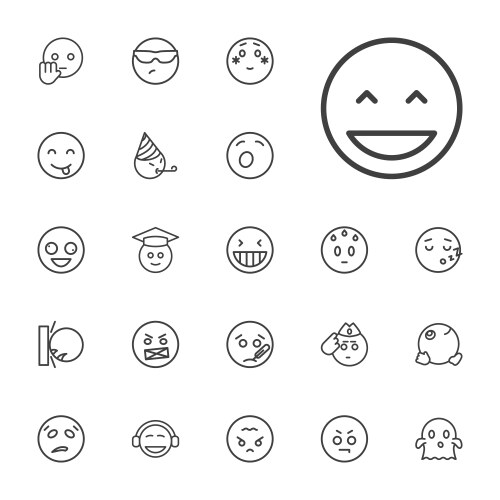 Free Emoji Vector Images (over 11,000)
