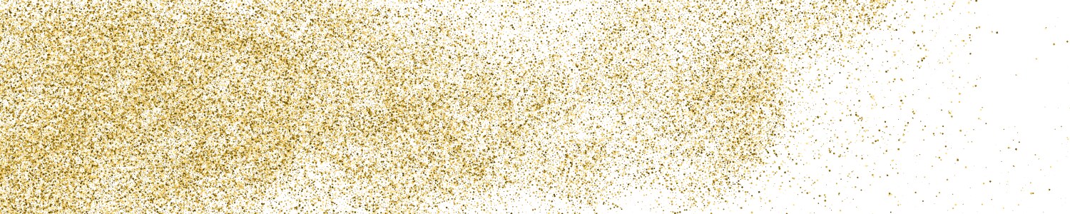 Gold glitter texture horizontal long banner Vector Image