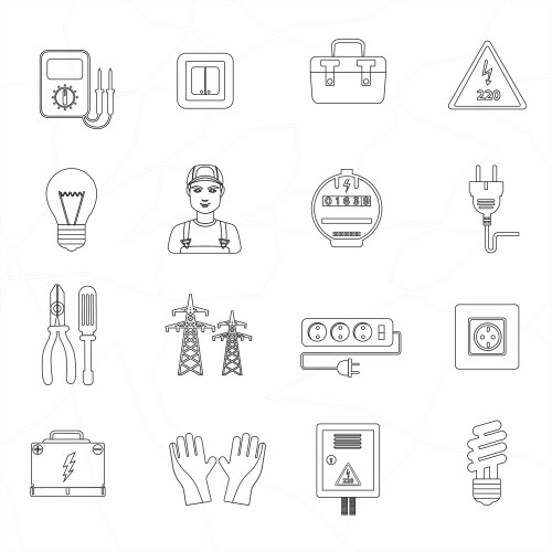 Electrician Symbol Vector Images (over 12,000)