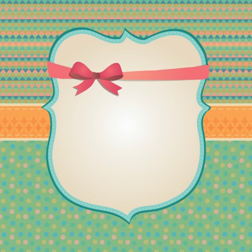 Card background border frame banner Royalty Free Vector