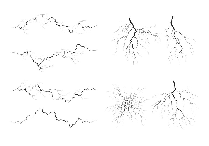 Lightning Vector Images & Graphics for Commercial Use | VectorStock
