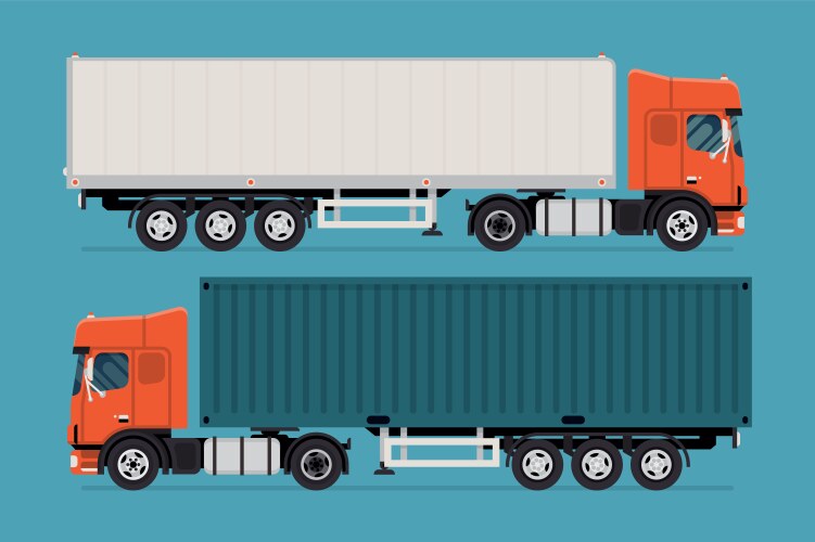 Truck Trailer Vector Images (over 33,000)