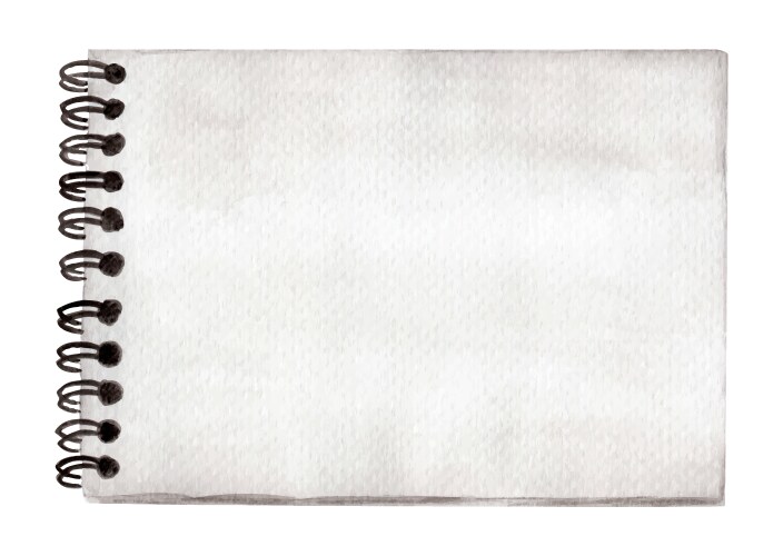 Notepad template Royalty Free Vector Image - VectorStock