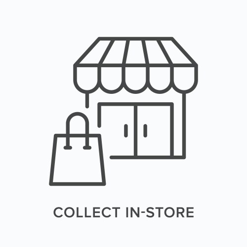 Store front icon Royalty Free Vector Image - VectorStock