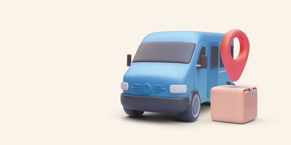 Delivery Van Cartoon Vector Images (over 7,300)
