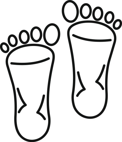 Foot Outline Vector Images (over 39,000)