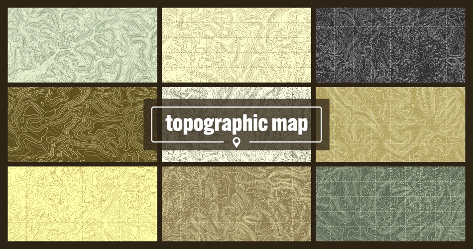 Topographical Vector Images (over 13,000)