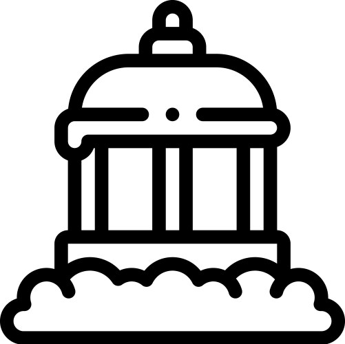 Dharma icon thin linear style design isolated Vector Image