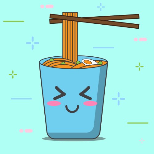 Noodle Cartoon Vector Images (over 11,000)