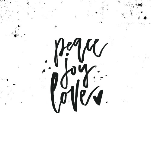 Find joy in the journey hand drawn motivation Vector Image