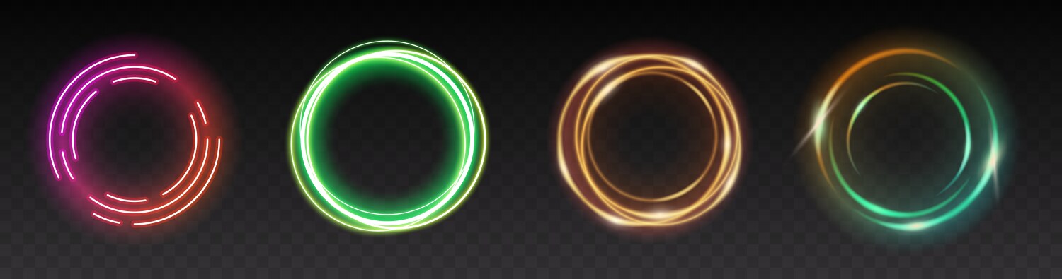 Golden Light Circle Vector Images (over 32,000)