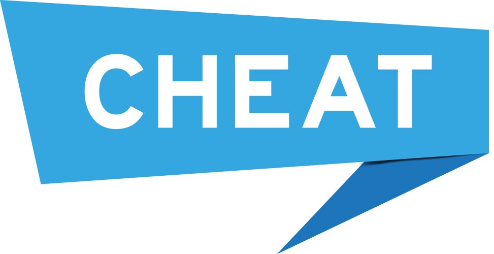 Cheat Vector Images (over 5,900)