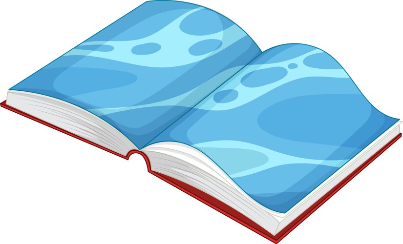 Set boy readign a book Royalty Free Vector Image