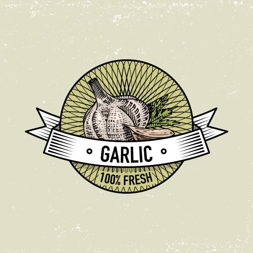 Garlic Label Vector Images (over 1,300)