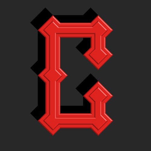 Gothic style letter a serif logo creative initial – Royalty-Free Vector ...