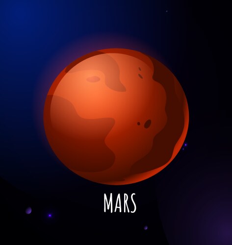 Solar system planet Royalty Free Vector Image - VectorStock