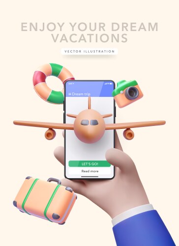 Airplane online check in boarding pass ticket Vector Image