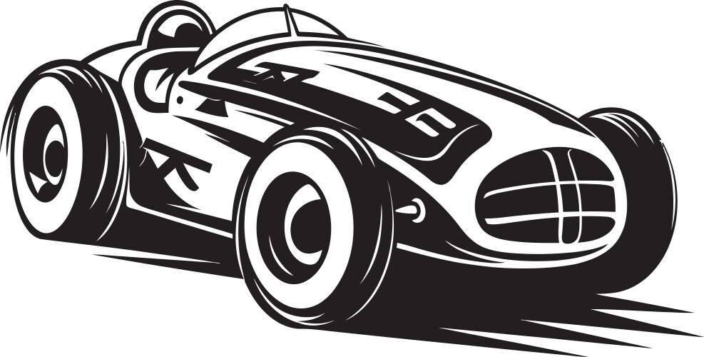 Turbocharged thrust f1 emblem speed surge formula Vector Image