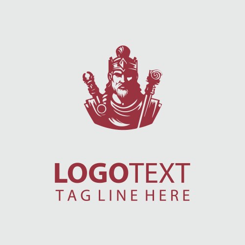 Emperor logo Royalty Free Vector Image - VectorStock