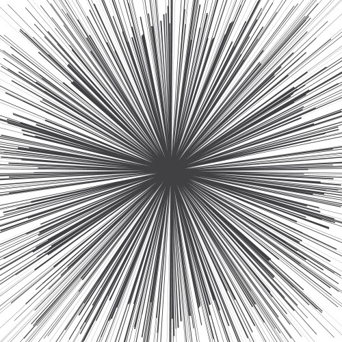 Grunge radial lines texture Royalty Free Vector Image