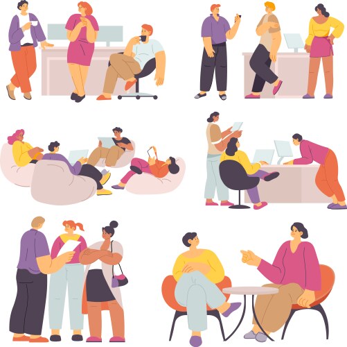 Office Employees Vector Images (over 170,000)