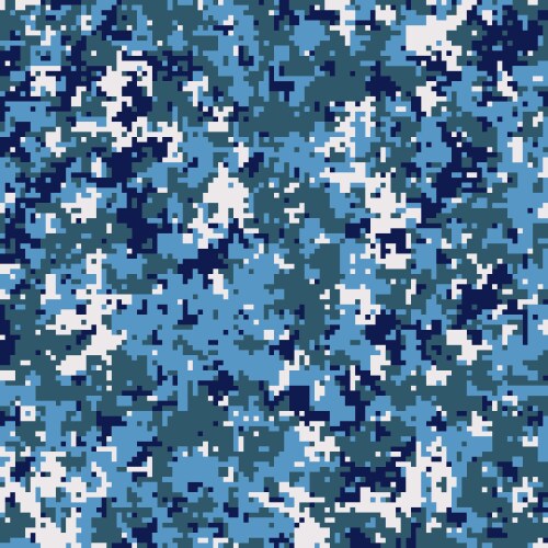 Pixel camouflage for a soldier army uniform Vector Image