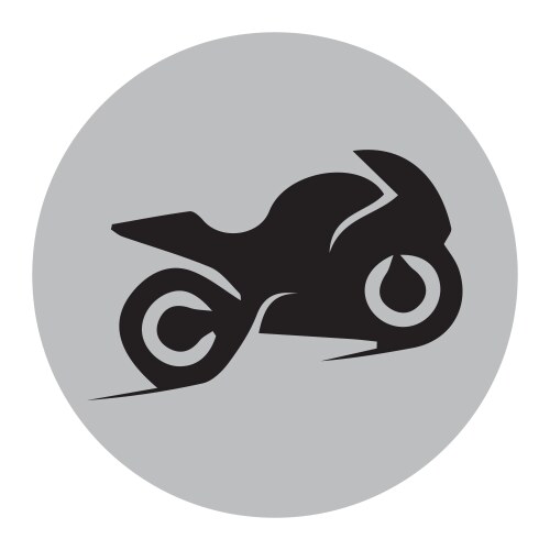 Motorbike icon Royalty Free Vector Image - VectorStock