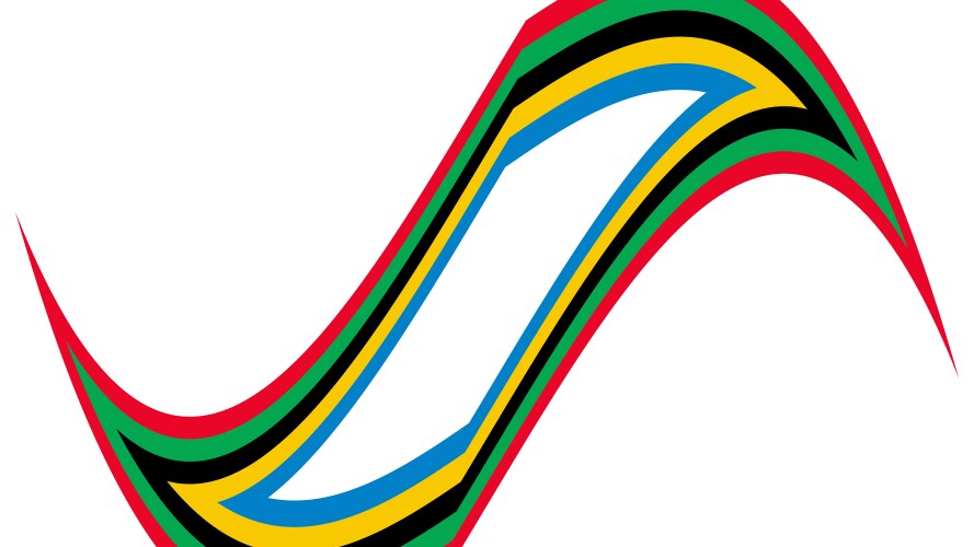 Summer olympic games paris 2024 header Royalty Free Vector