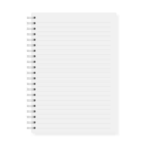 Notebook Royalty Free Vector Image - VectorStock