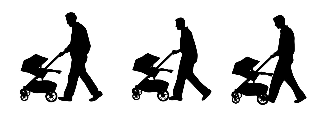 Walking Silhouette Vector Images (over 51,000)
