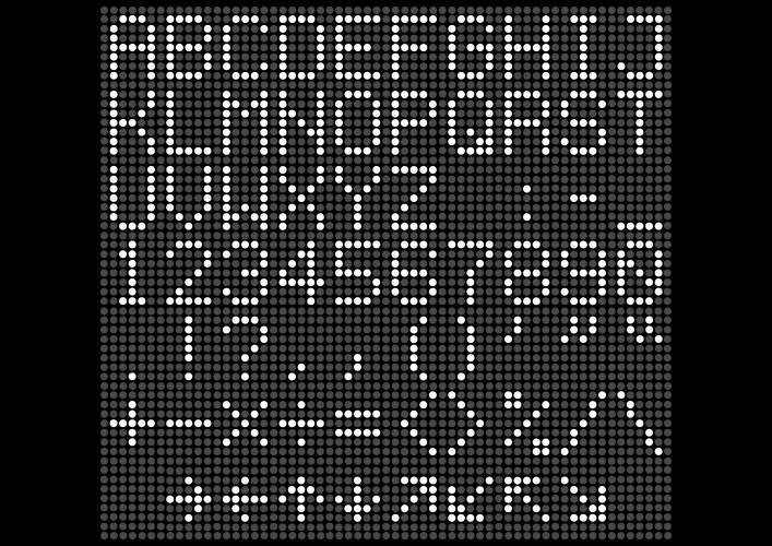 Dot Matrix Vector Images (über 9,400)