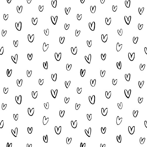 Red Heart Line Royalty Free Vector Image Vectorstock