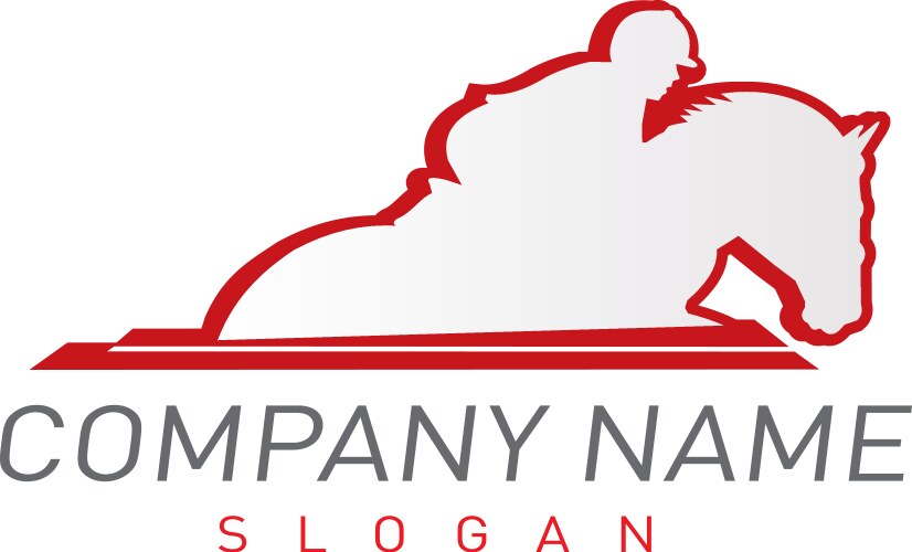 Red Horse Racing Logo Horse Racing Barrel Logo Design Template | Free