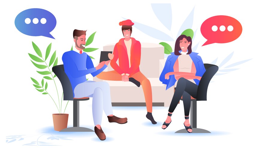 Cartoon Round Table Discussion Vector Images (over 180)