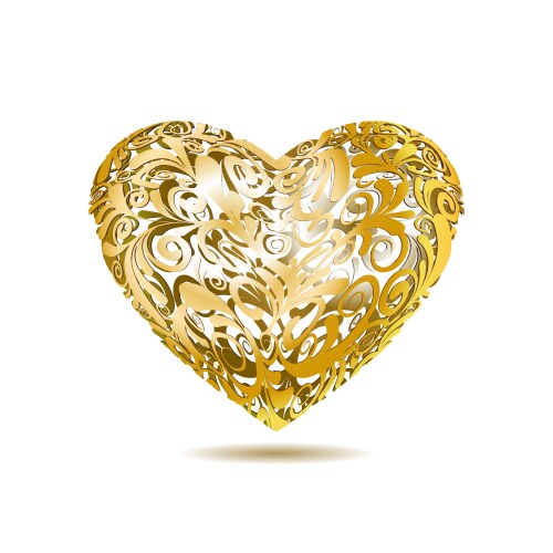 Gold Heart Vector Images (over 47,000)