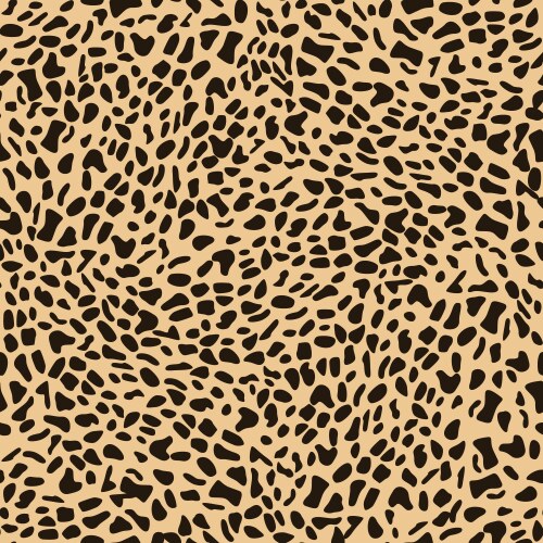Seamless classic leopard texture pattern Vector Image